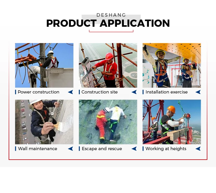 Hanging Safety Belt - Durable Full Body Harness for High Height Work