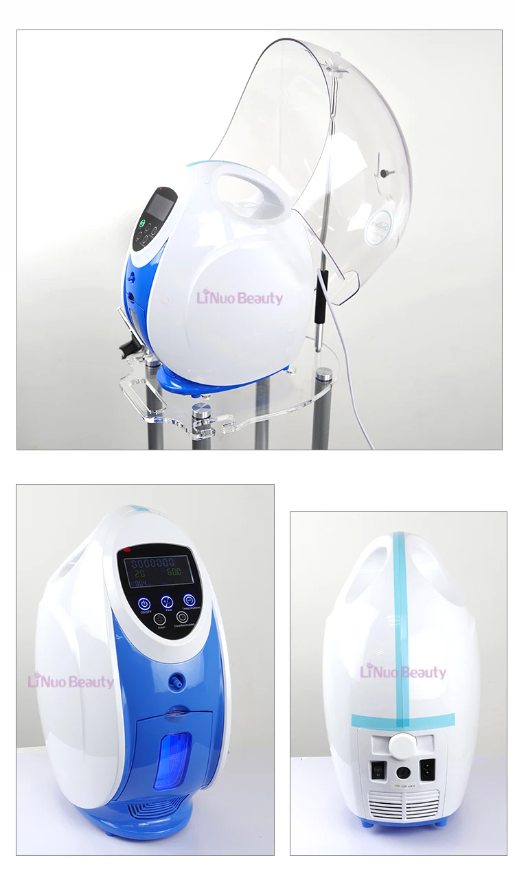 O2toderm Oxygen Therapy Machine Oxygen Spray Gun Spa Hydro Dermabrasion ...