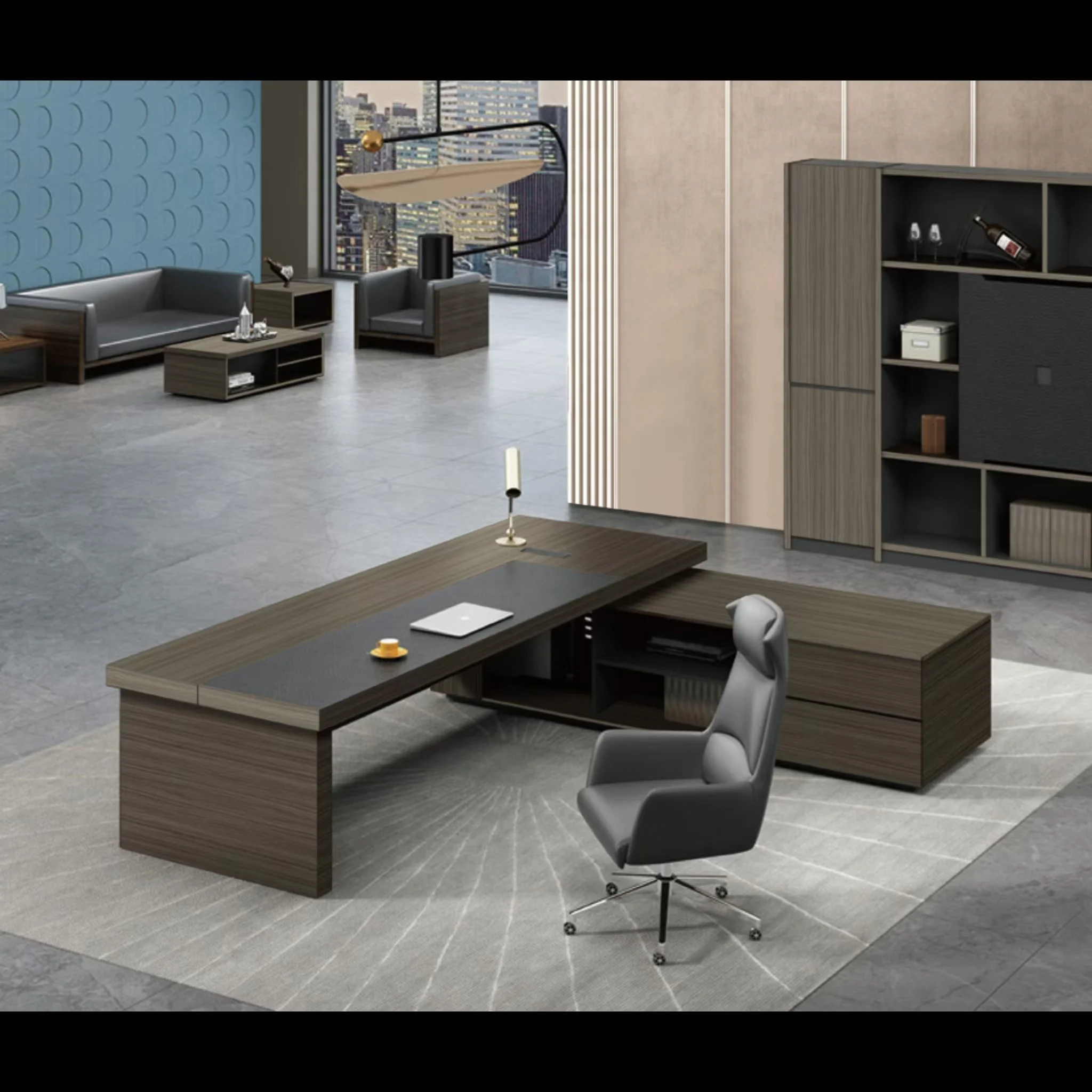 High-End Modern Office Desks for CEOs and Managers Elegant Boss ...