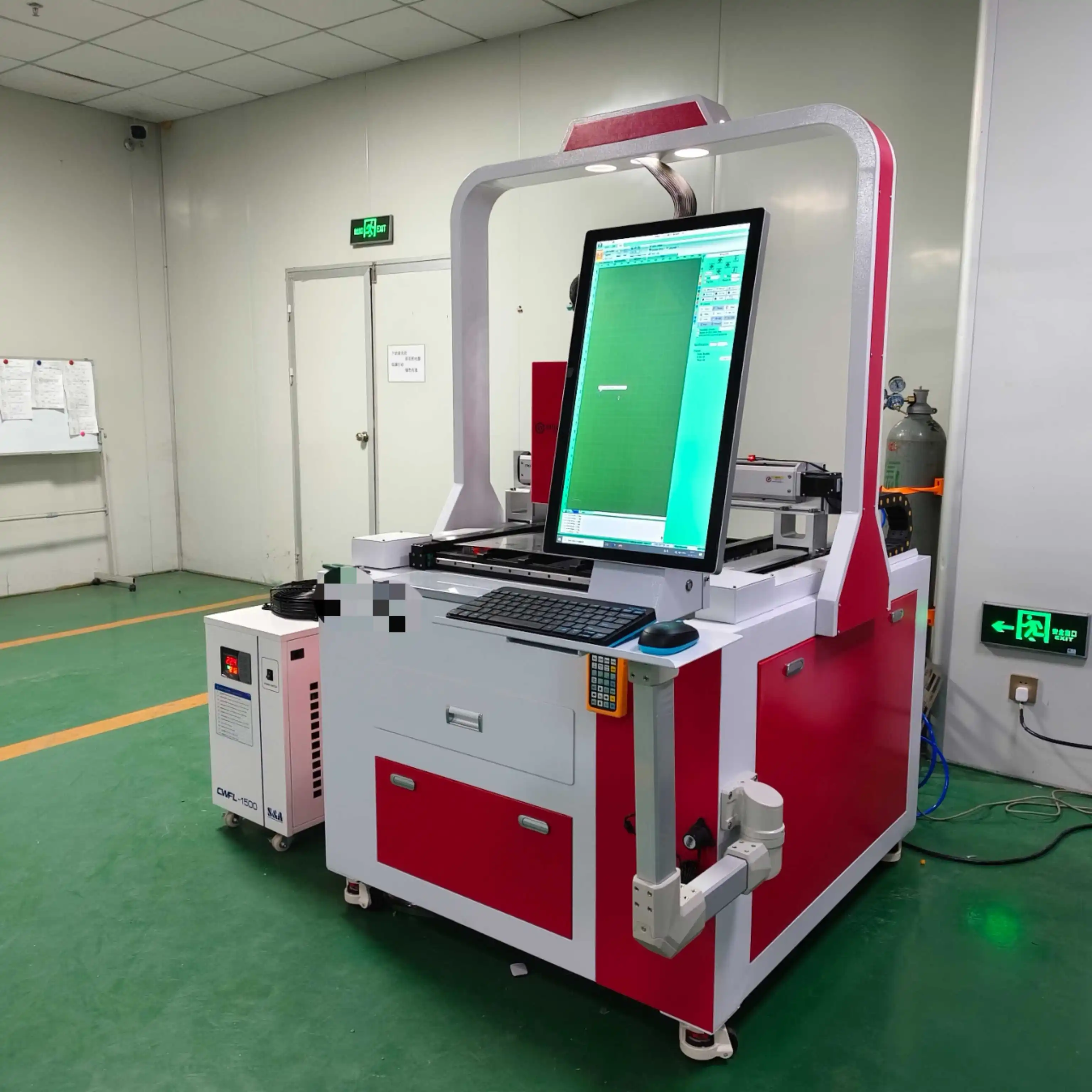 Small Size 6060 Laser Cutter Engraver 600*600mm Precision Fiber Laser ...
