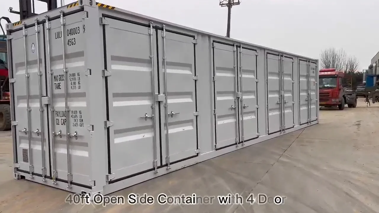 40 Feet Multi Side Door Container 40ft Length High Cube Shipping ...
