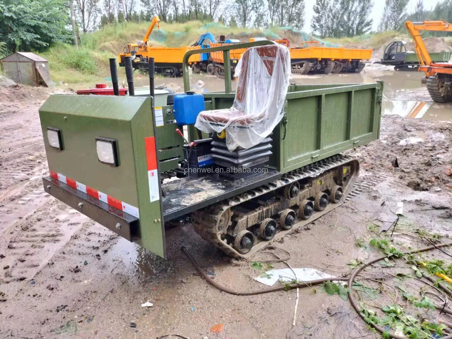 Hydraulic Tracked Dumper Electric Mini Track Dumper Crawler Mini Dumper ...