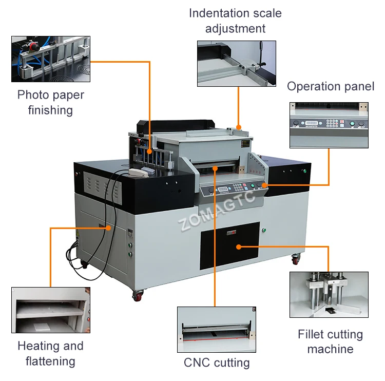 Digital Photo Book Creasing Machine - Wedding Albums Maker