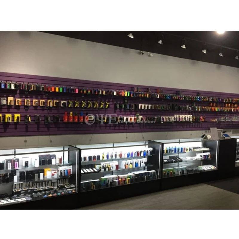 High Quality Wood Cigarette Shop Cabinet Cigarettes Display Racks ...
