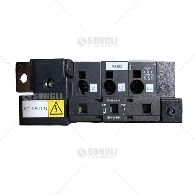 Ac input module AIU03-63C 63A 4P plug-in circuit breaker telecom power ...