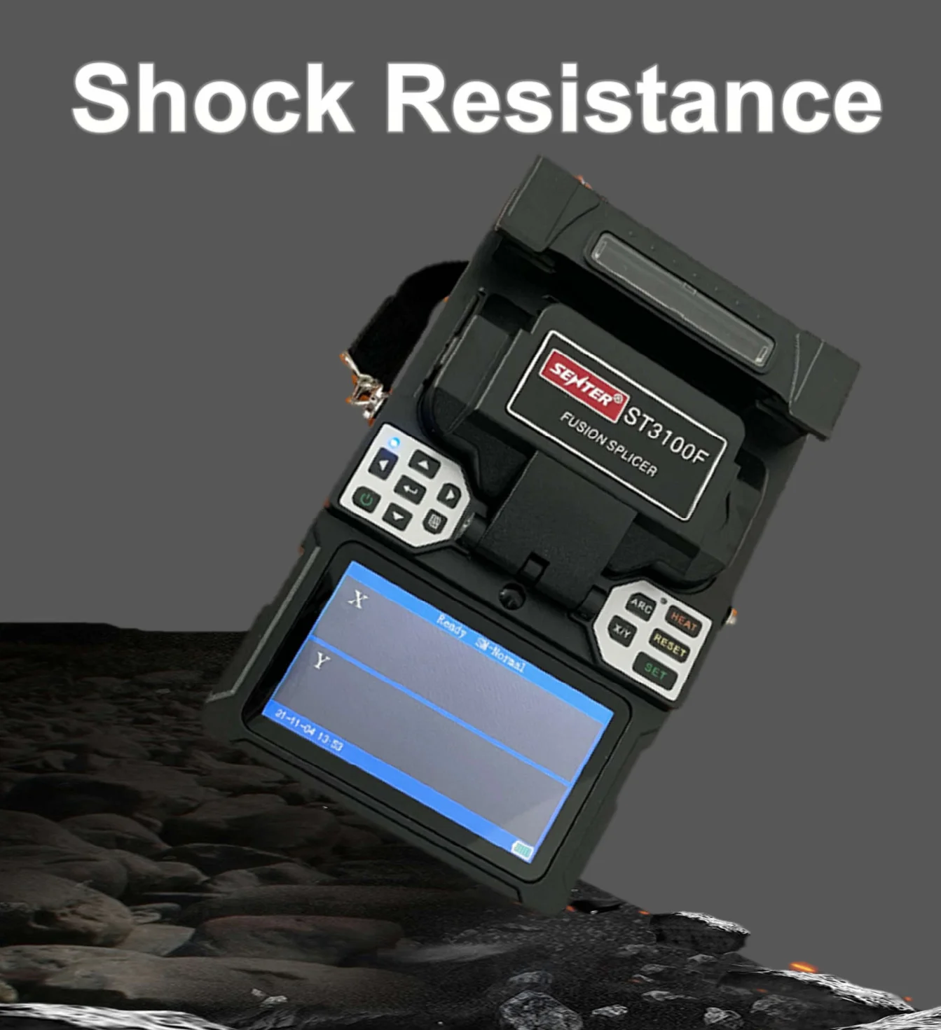 SENTER ST3100F Arc Fusion Splicer mini optical fiber splicing machine FTTH| Alibaba.com