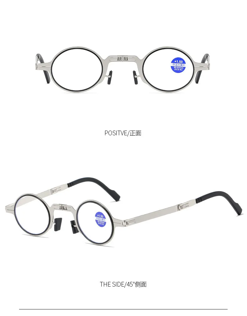 Ultra Lightweight Portable Anti Blue Light Metal Frame in Multi Color ...