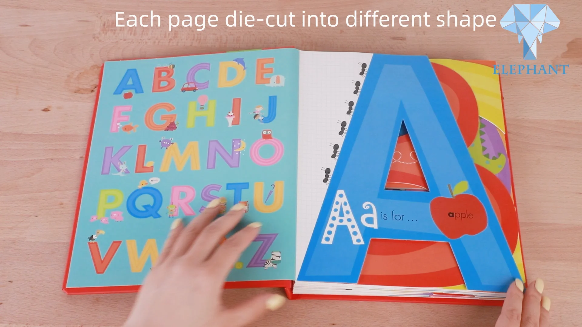 Custom Printing Children First 100 Words Book Early Learning Alphabet ...