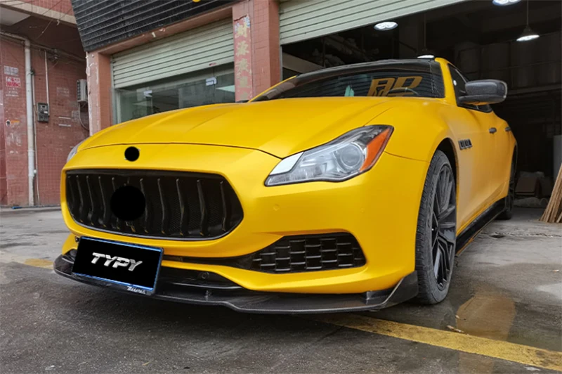 Car Modified Carbon Fiber Body Kit Front Lip Side Skirt Rear Diffuser ...