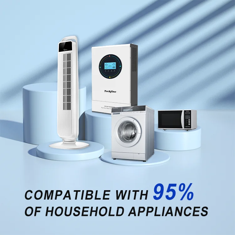 Techfine 3KW Solar Inverter - Efficient Dual AC Solution