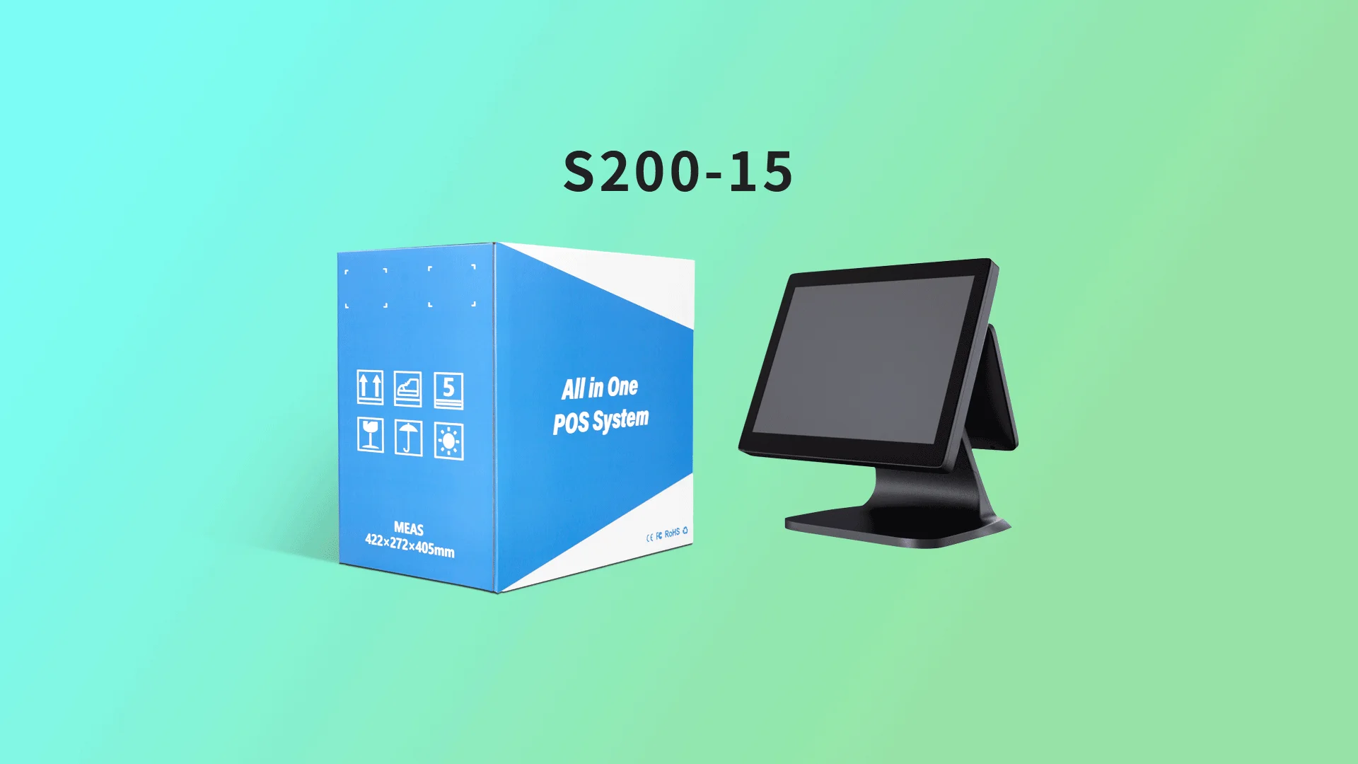 Windows 11 Pos 15 Inch Touch Screen All In One Pos System Point Of Sale ...