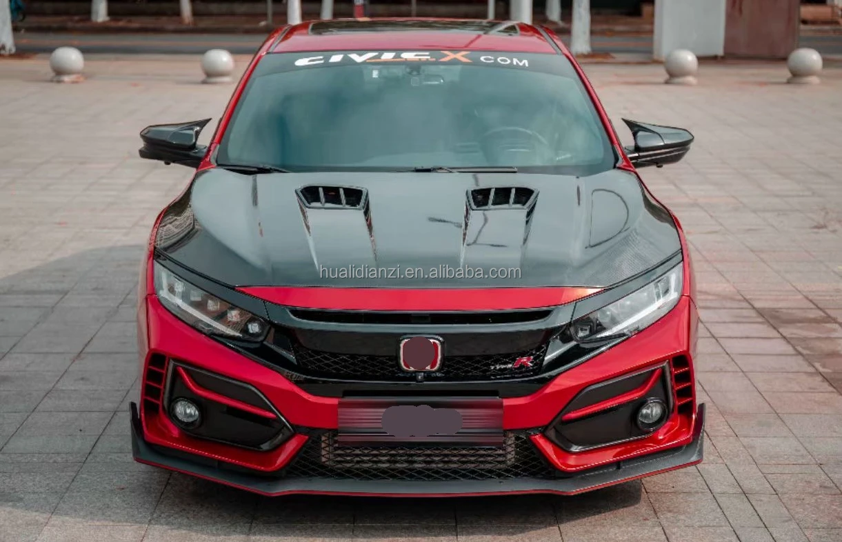 High Quality Upgrade To Civic Type R Fk8 Wide Bodykit Body Kit Sets For ...
