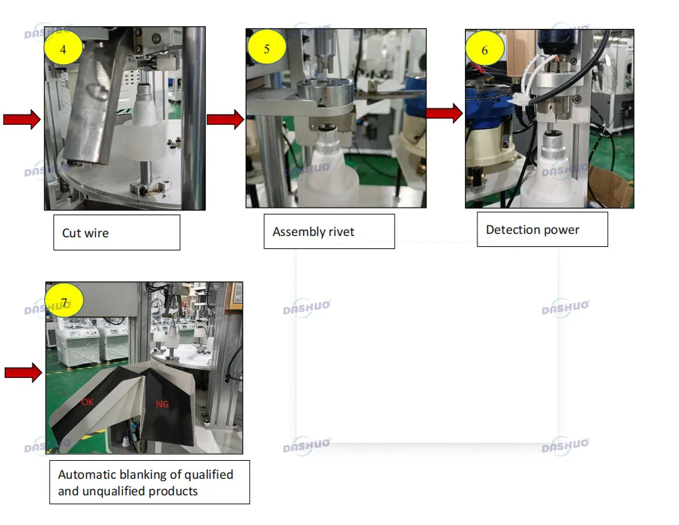 B22 LED Bulb Lamp Assembly Machine - Automatic Cap Crimping