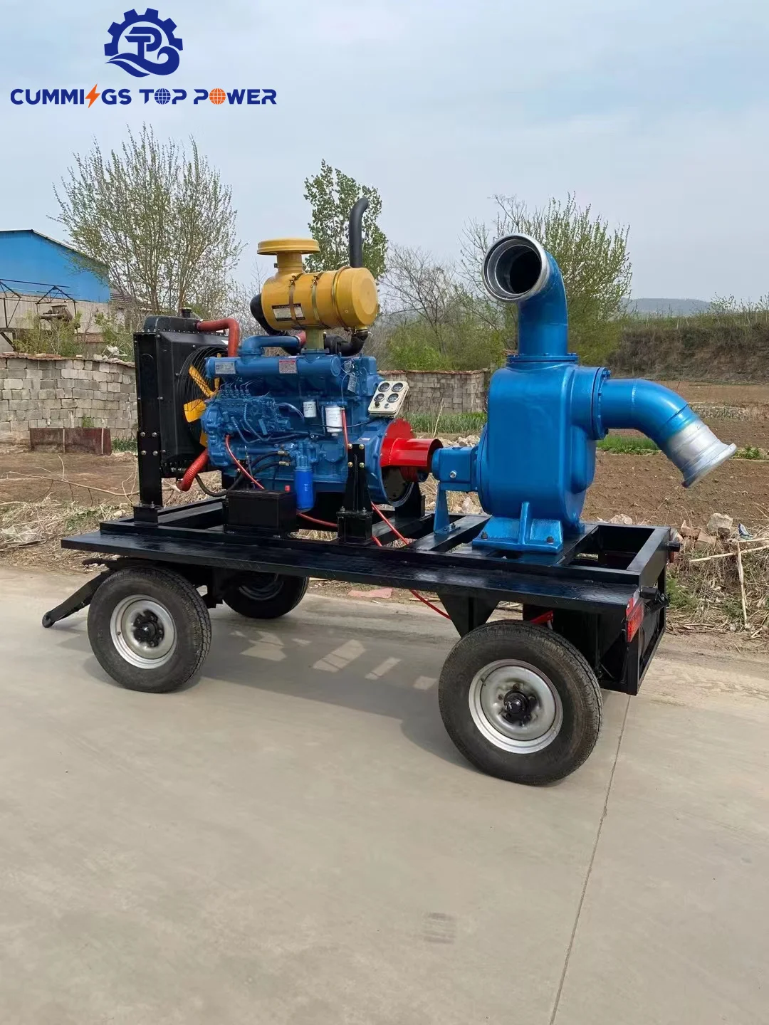 Agriculture Irrigation /industrial Diesel Water Pumps High Pressure ...
