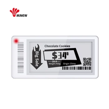 Minew Esl Software And Products E-ink Digital Price Tag Electronic ...
