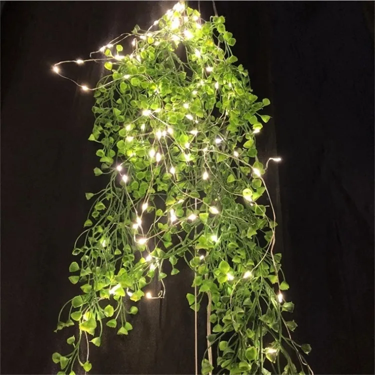 String Lights Outdoor 200leds Hanging Vine Tree Waterfall Fairy Garland ...