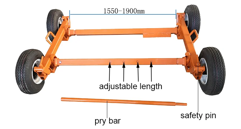 Car Jack Vehicle Mover Tow Dolly - Universal Steel Tool for Automotive ...