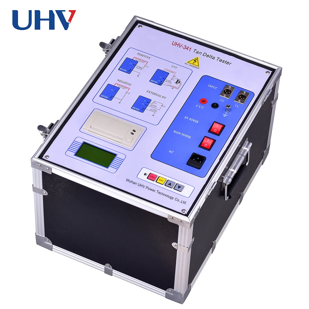 Uhv-341 Fully Automatic Dielectric Loss Tester High-voltage Dielectric ...