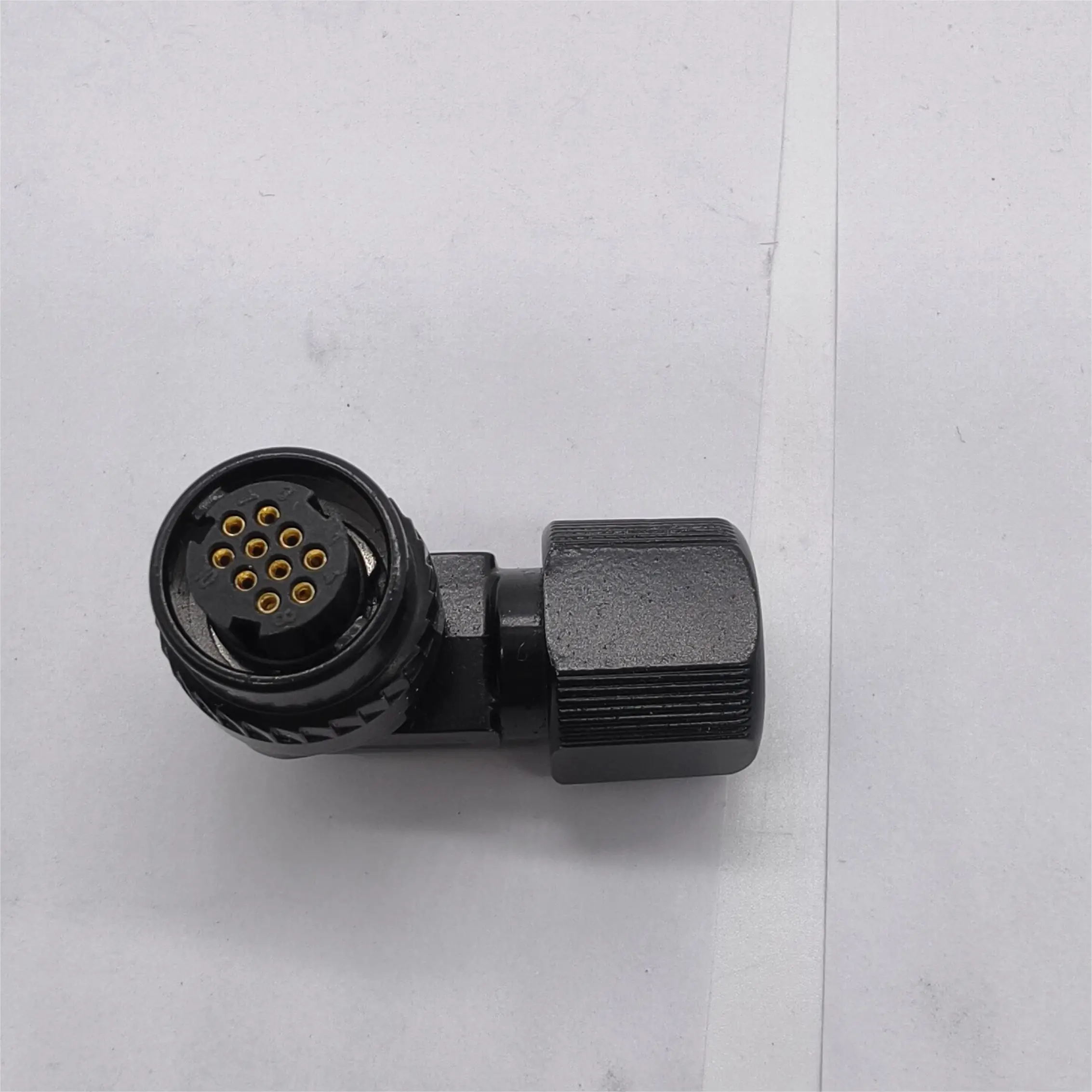 Encoder Bend Plug 10-core Connector,Motor Side Connector Sm-10 ...