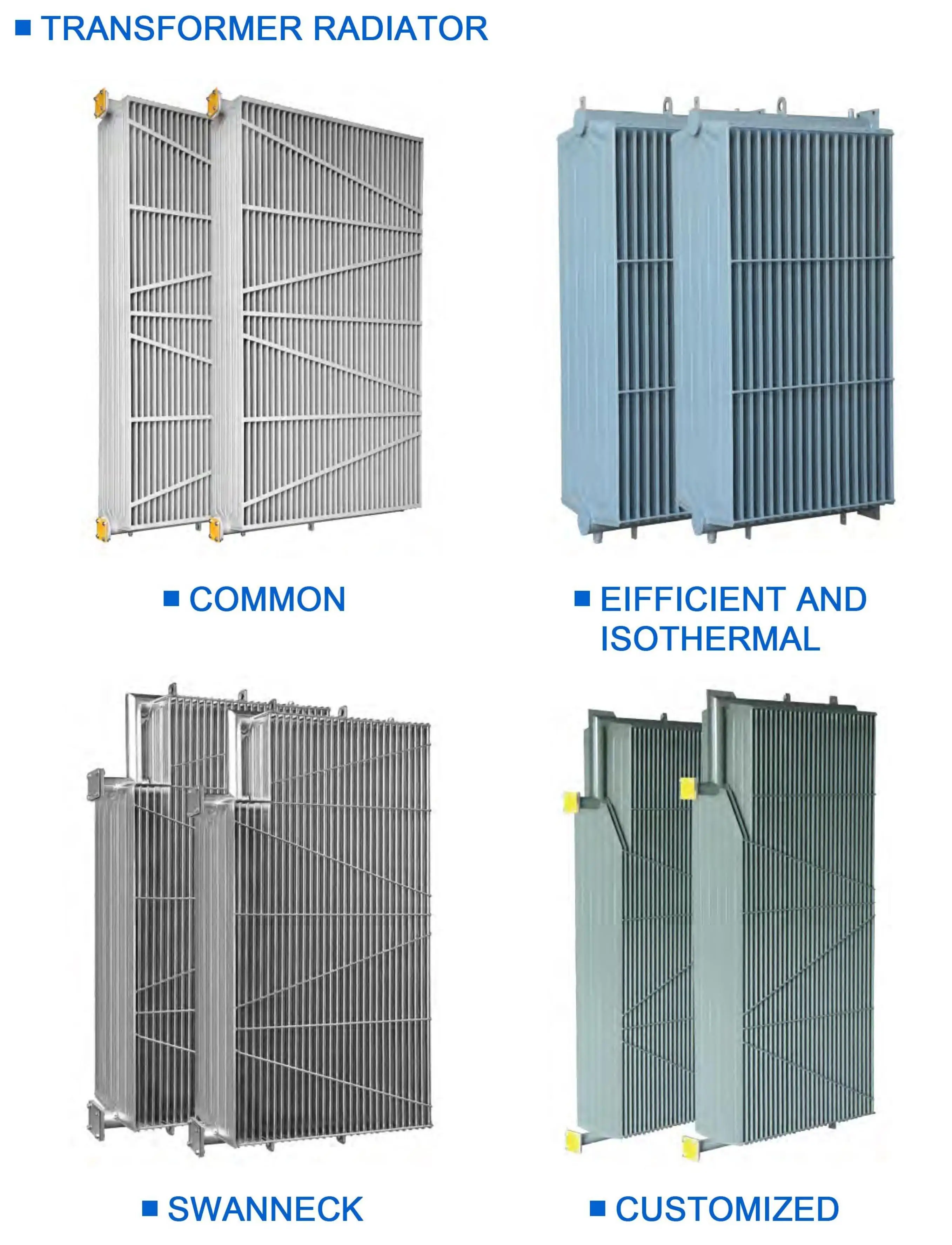 Oil-immersed Power Distribution Transformer Radiators
