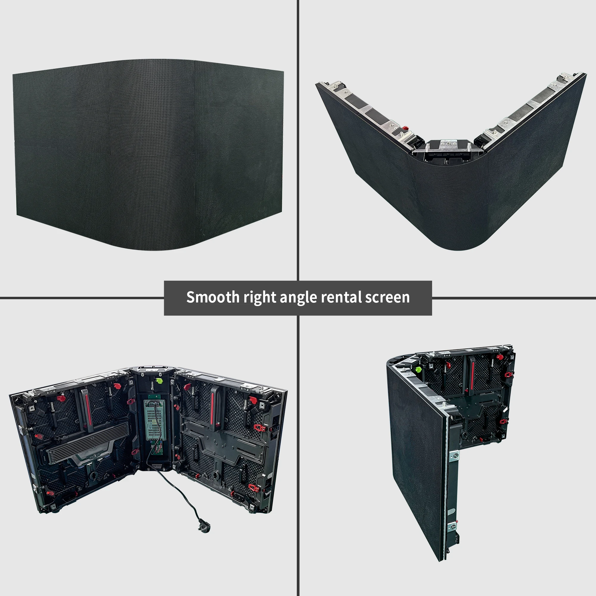 Indoor 90-Degree Curved Corner LED Screen P2.6 by Maxtop