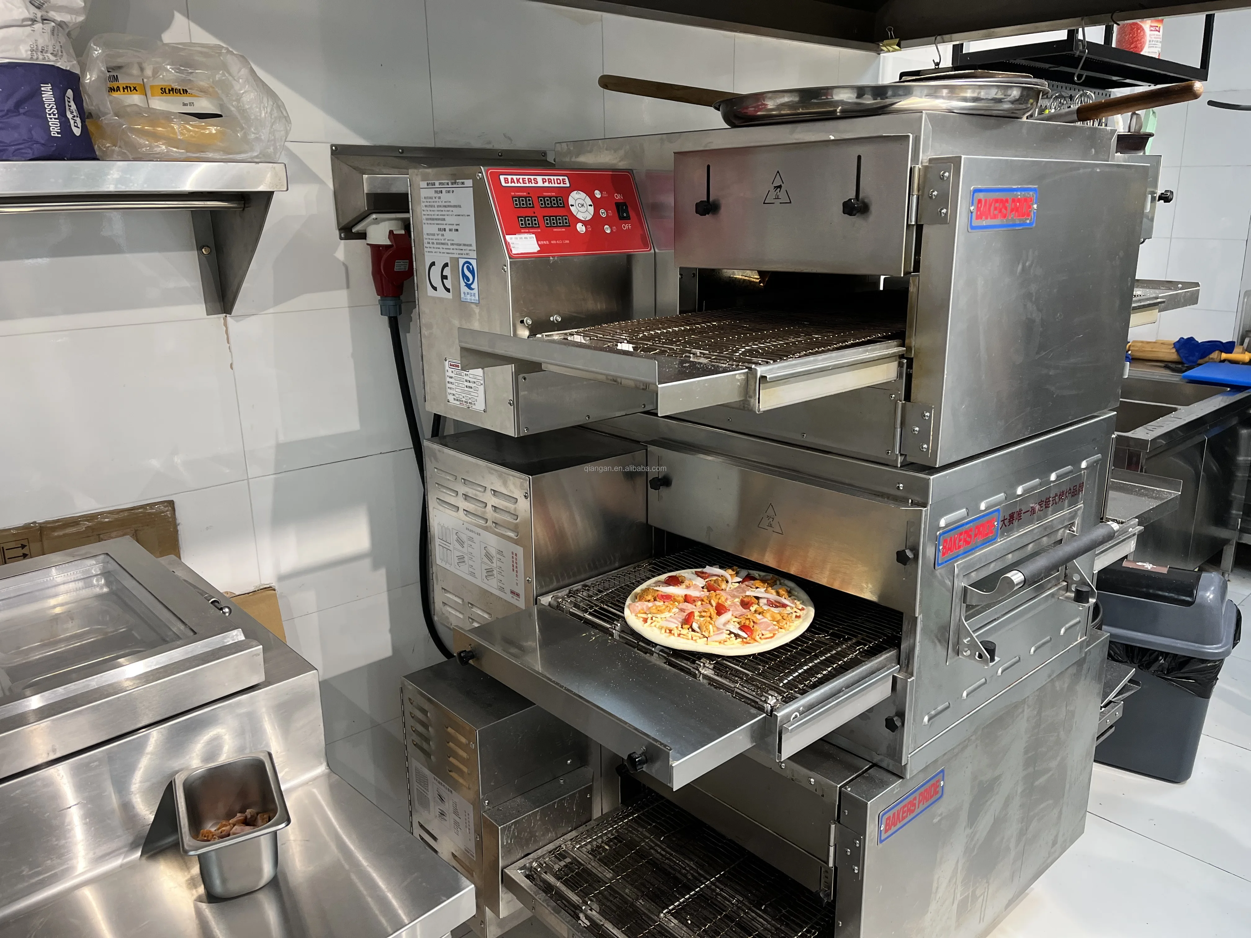 High Productivity Automatic Pizza Oven - Gas & Electric
