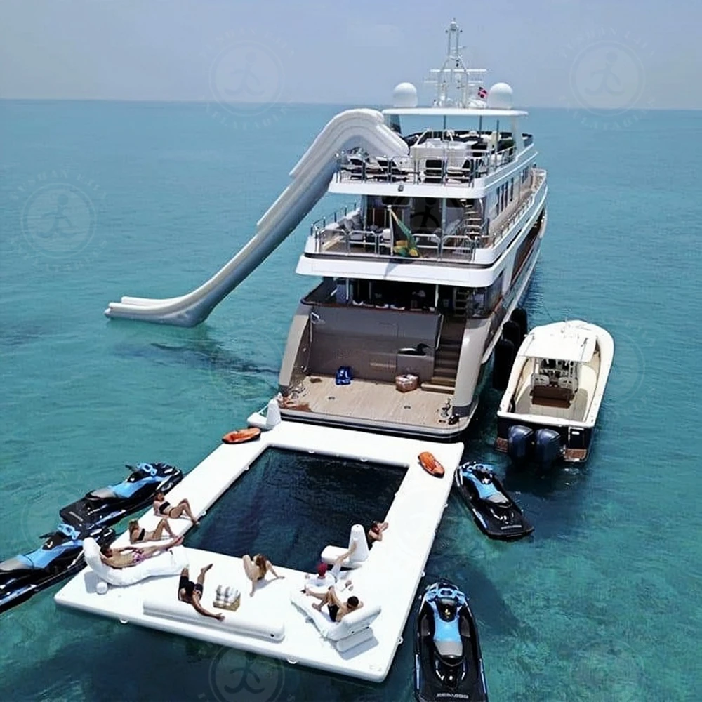 Alibaba.com: Foldable inflatable sea pool with drop stitch material and ...