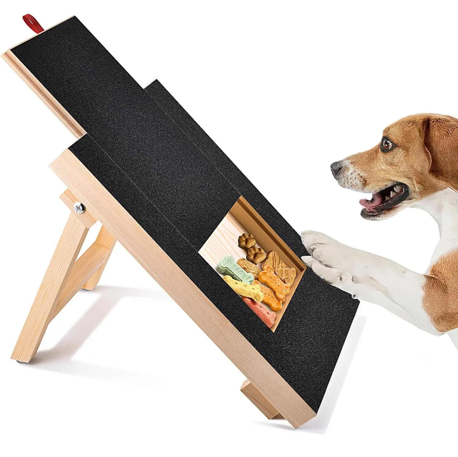 Sandpaper Dog Nail File Board with Treat Box for Puppy Nail Trimmer Dog ...