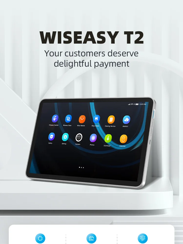 Wiseasy Touchscreen System Hardware All In One Pos Terminal 10.1 Inch Android Tablet Pos - Buy ...