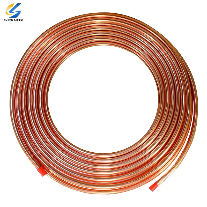 Hot Sales 5/8 3/8 Inch Refrigeration Copper Pipe 0.8mm Thickness C11000 ...