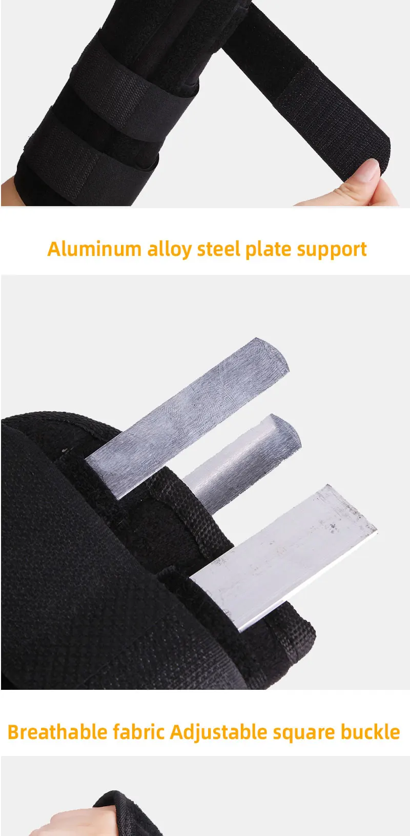 Adjustable Carpal Tunnel Wrist Splint Wraps Hand Support Custom Wrist ...