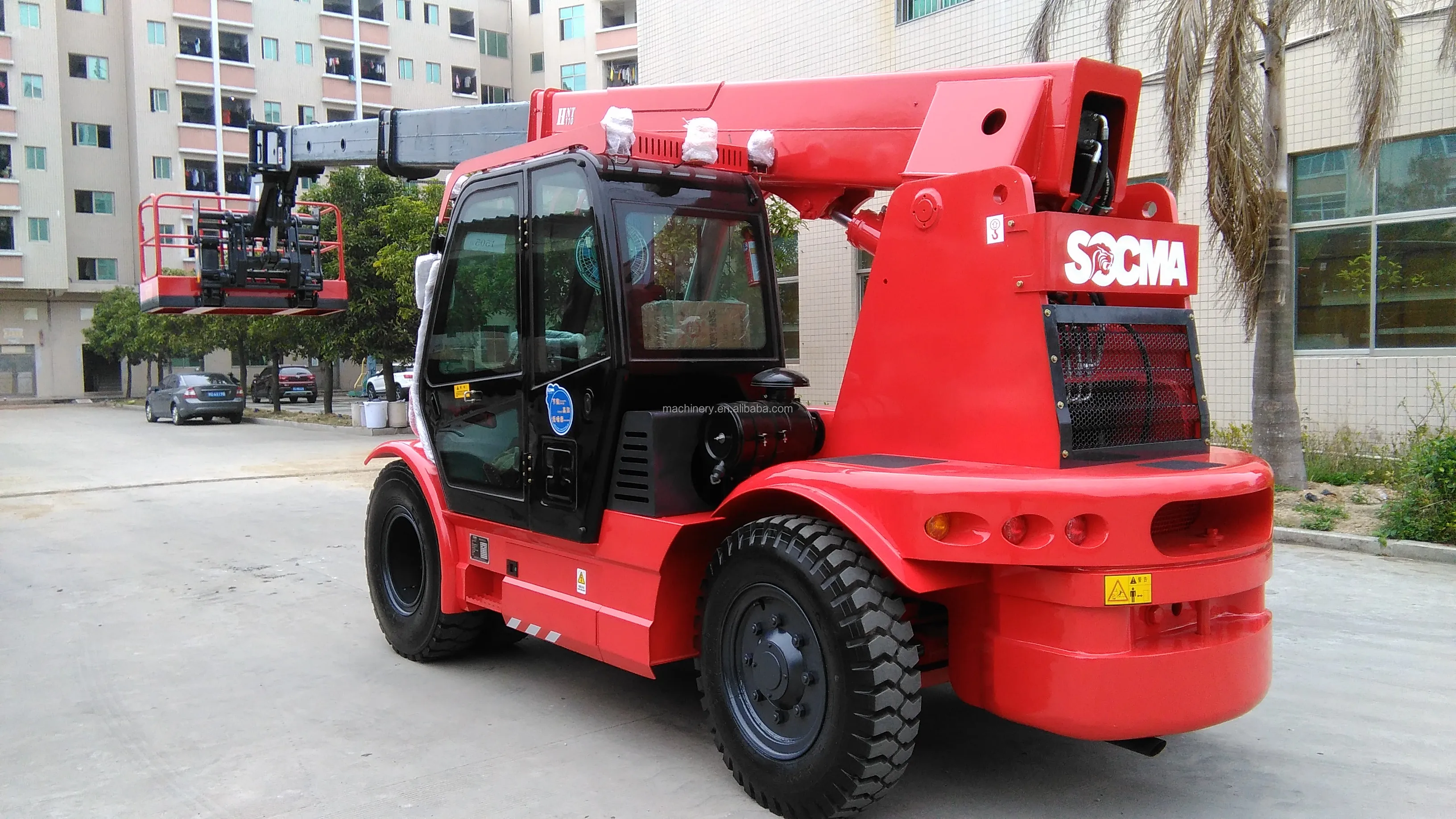 Telehandler Telescopic Handler 4 Ton Forklift Telescopic Forklift Hnt40 ...