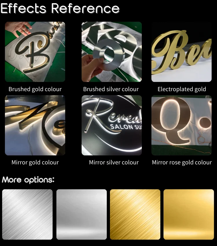 Bs+ Custom Outdoor Logo Sign Led Backlit Channel Letter Led Light Sign ...