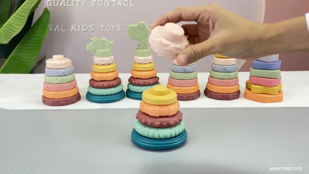 Hot Sale Baby Sensory Fine Motor Training Squeeze Play Soft Building ...