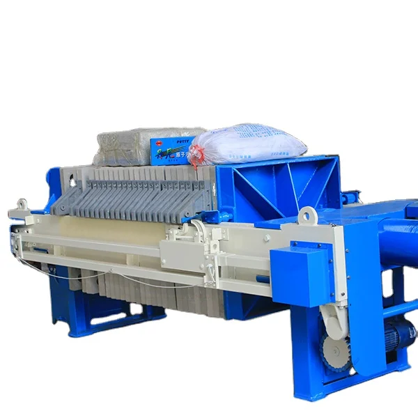 Hydraulic Circular Chamber Ceramic Filter Press For Kaolin Clay Ceramic ...