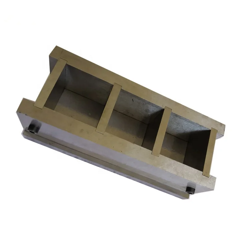 ASTM Standard 50x50x50mm Steel Three Gang Concrete Cube Test Mould