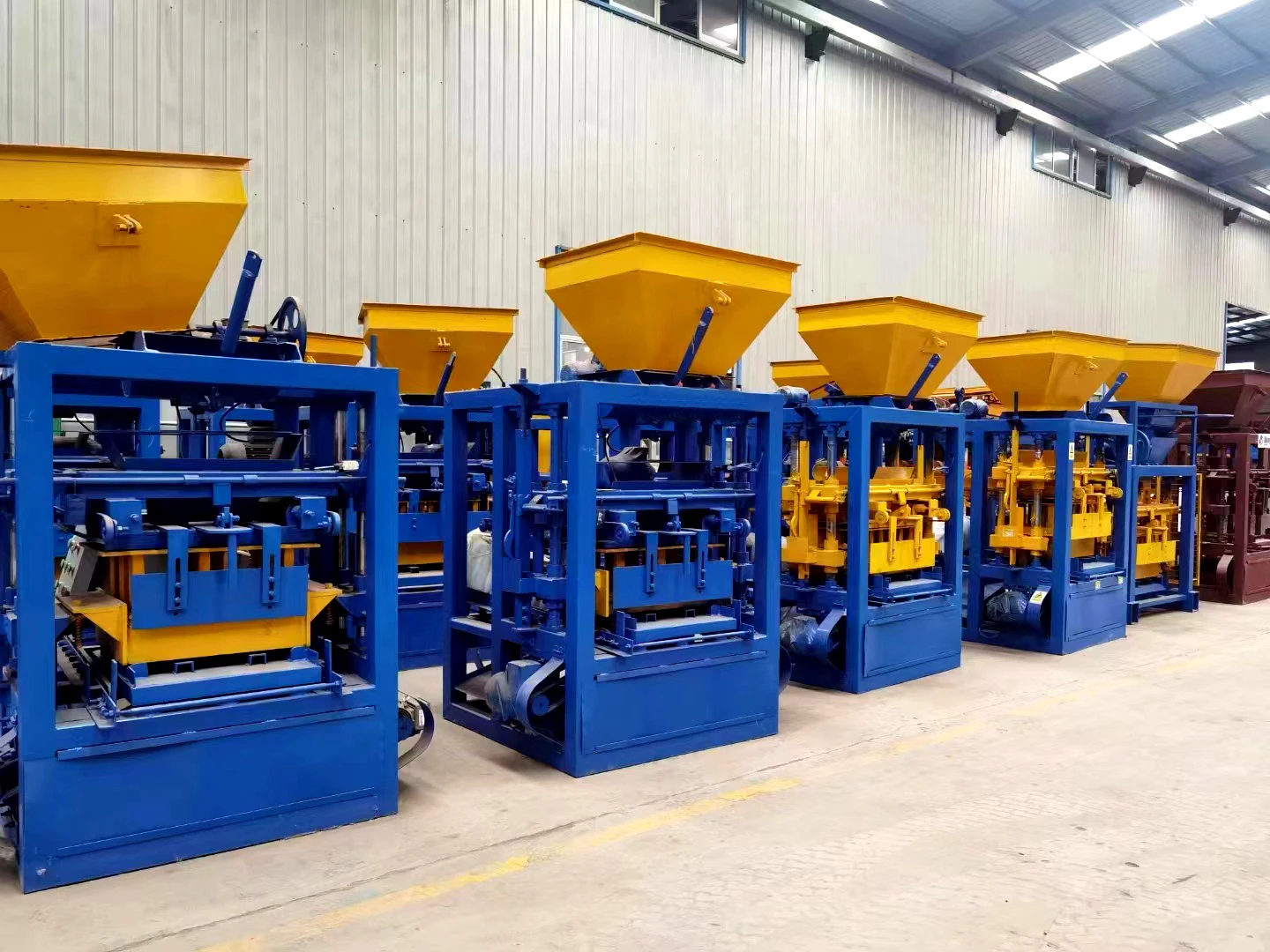 Paver Brick Machine Uganda - Interlocking Block Making