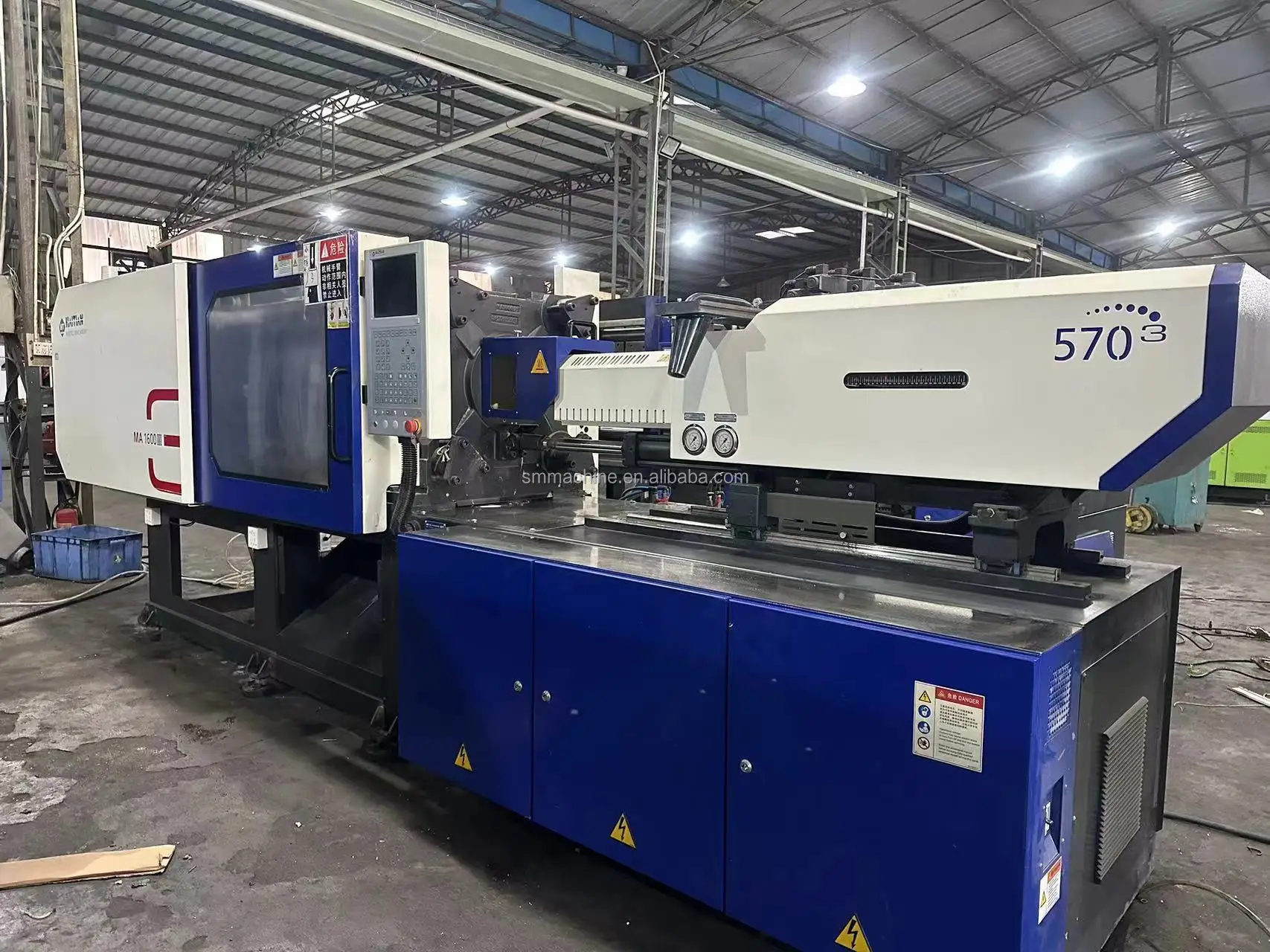 Used Injection Molding Machines Haitian Ma1600 Iii 160 Tons Plastic ...