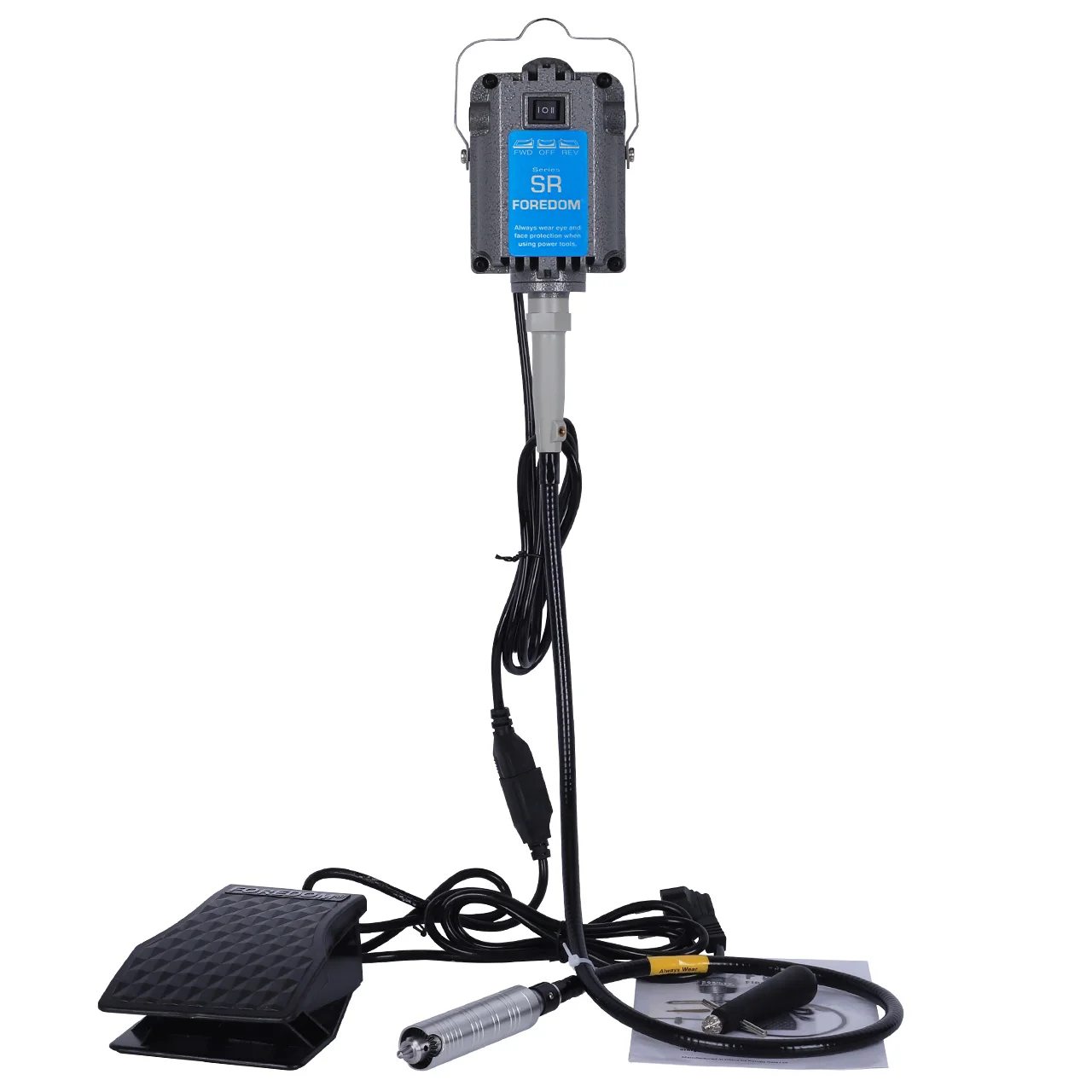 18000RPM Jewelry Rotary Polisher Hanging Grinder Flexible Shaft Motor ...