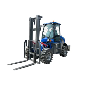 Chinese 4wd All Terrain Forklift Articulated Frame 4x4 Off Road Gabelstapler 5 Tonnen 4 Tonnen 3 ...