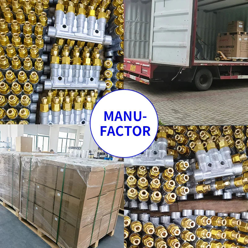 2-6 Way Volumetric Lube Grease Oil Piston Divider Valve Lubrication ...