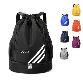 Oem Printed Gym Drawstring Bags Drawstring Backpack Draw String Sport ...