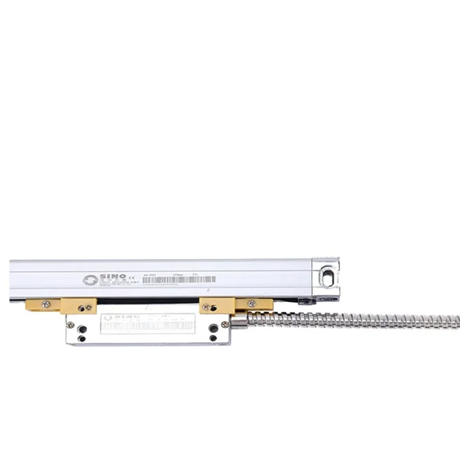 SINO Digital Readout System Linear Scale 70mm High Accuracy 5um/1um/0.5um Optical Encoder ...