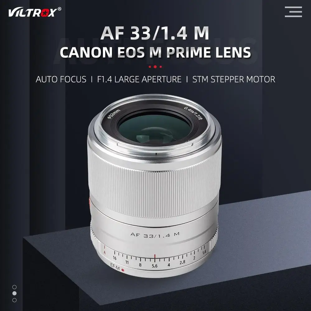 Viltrox 33mm F1 4 Auto Focus Large Aperture Standard Prime Lens For