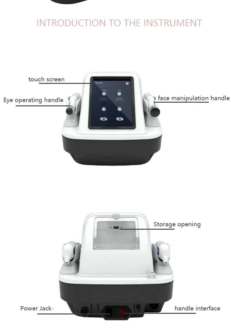 Hot Sale In The Us Anti-aging Facial Microcurrent Rf Machine Portable ...