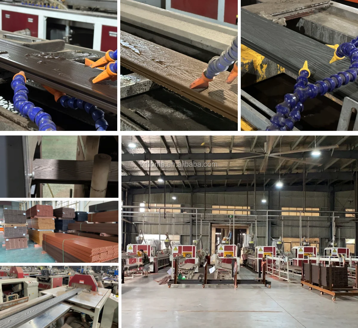 Outdoor Garden Park Fencing Wpc Wood Panel Strong Composite Easily ...