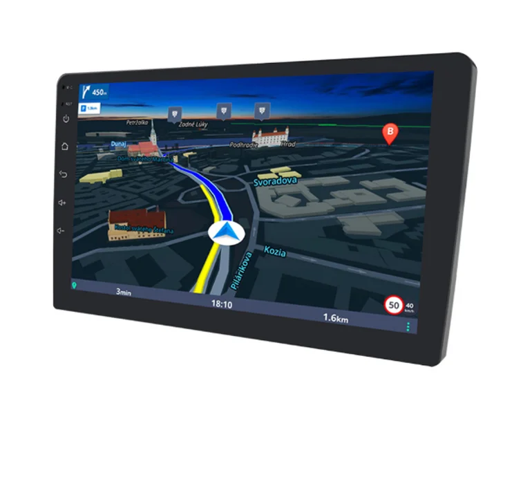 9 Inch Navigation Android Carplay Interface - All-in-One GPS