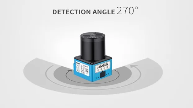 Factory Production Lidar Mapping Sensor 270 Degree 10m Navigation Laser ...