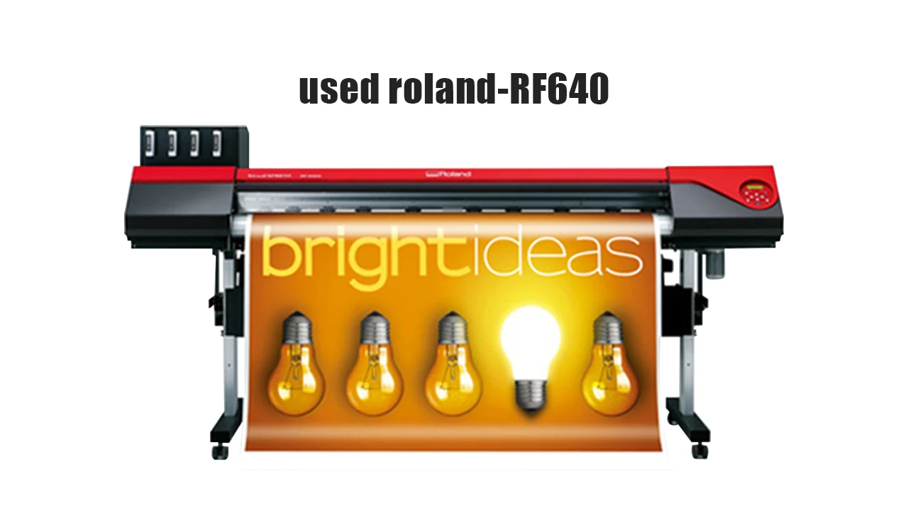 Roland Large Format Printer Rf640 Digital Inkjet Printers Eco Solvent ...