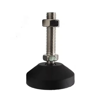 Heavy Duty 50mm M8 M10 M12 Stud Mount Swivel Base Adjustable Furniture ...